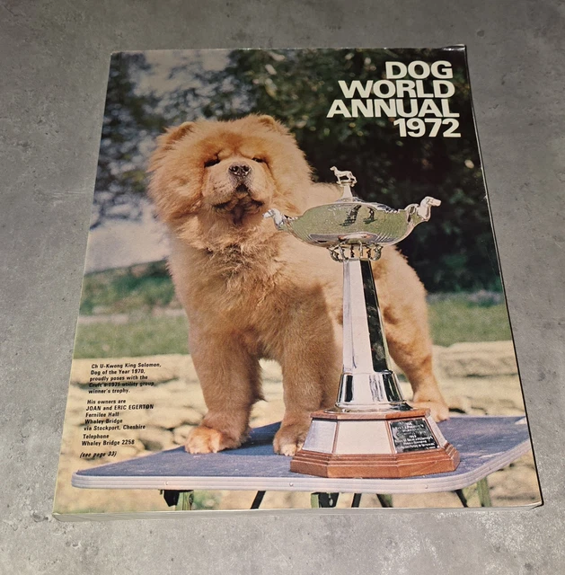 DOG WORLD ANNUAL 1972 £8.95 - PicClick UK