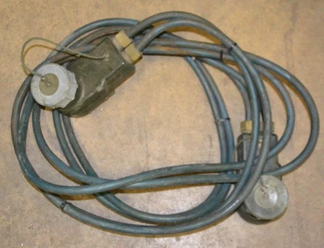 BRITISH MILITARY INTER Vehicle Nato Slave Jump Connector Cable 15Ft / 4 ...