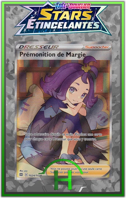 PRÉMONITION DE MARGIE-EB09:STARS Étincelantes- TG24/TG30 -Carte Pokémon ...