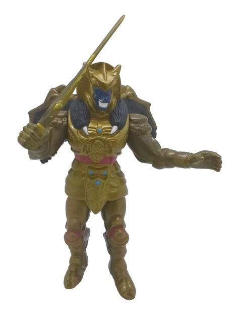 VINTAGE BANDAI 1990S Power Rangers Goldar Action Figure With Sword ...