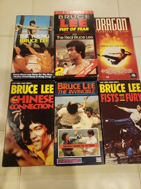 COLLECTION OF Bruce Lee Vhs Tapes Dragon Fists Of Fury EUR 4,31 ...