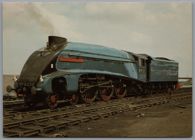 LNER A4 CLASS 4498 Sir Nigel Steam Railway Locomotive Postcard Unposted ...