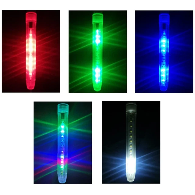 PRATICA ESCA DA Giardino Interno Luce Lampada Pesce LED Esca Attraente ...