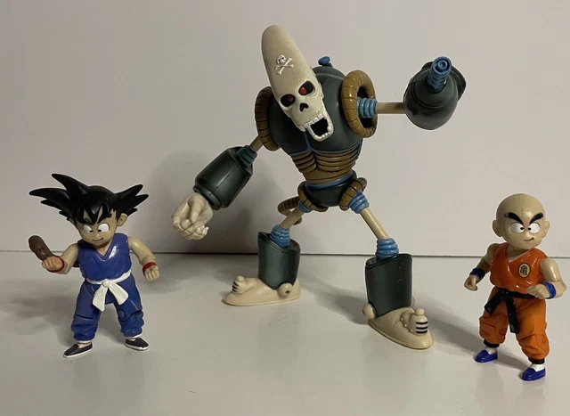 DRAGON BALL JAKKS Pacific Vintage Figures Robot Pirate Blue Goku Kid ...