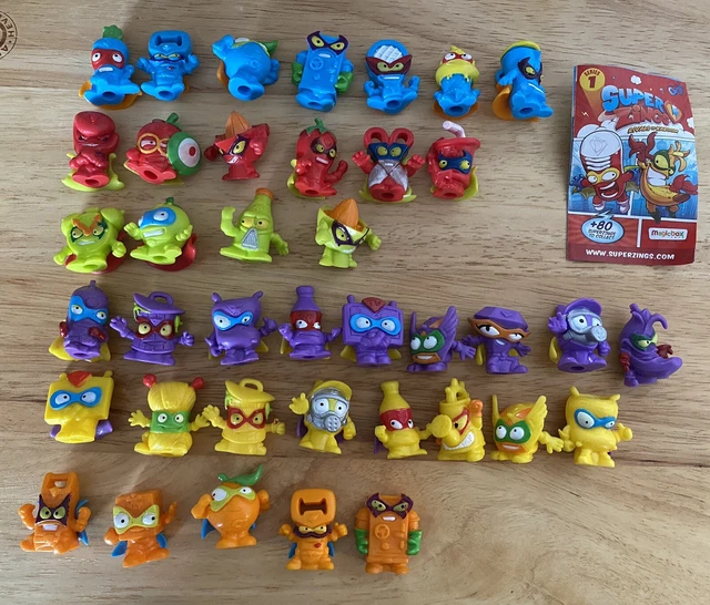 SUPERZINGS SERIES 1 Bundle - Includes 39 SuperZings, 5 Vehicles And 4 ...