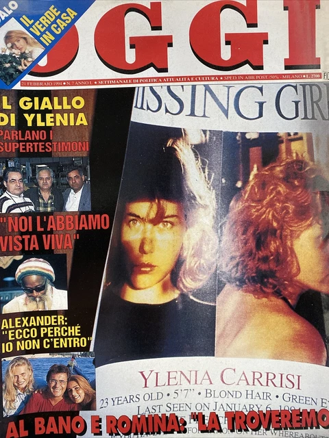 OGGI 21 FEBBRAIO 1994 ROBIN WILLIAMS CARLA BRUNI EUR 9,99 - PicClick IT