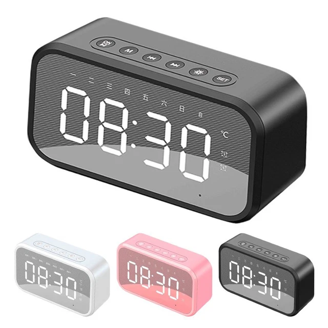 DECOR FM RADIO Smart Display Timer Calendar Time LED Digital Radio ...