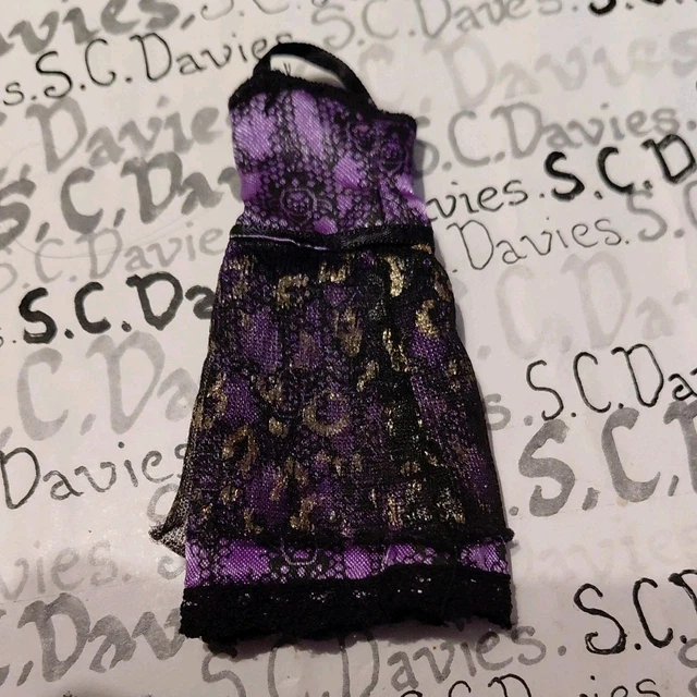 MONSTER HIGH REPLACEMENT Clawdeen Wolf dead tired & Scaris Shoes,Dress ...