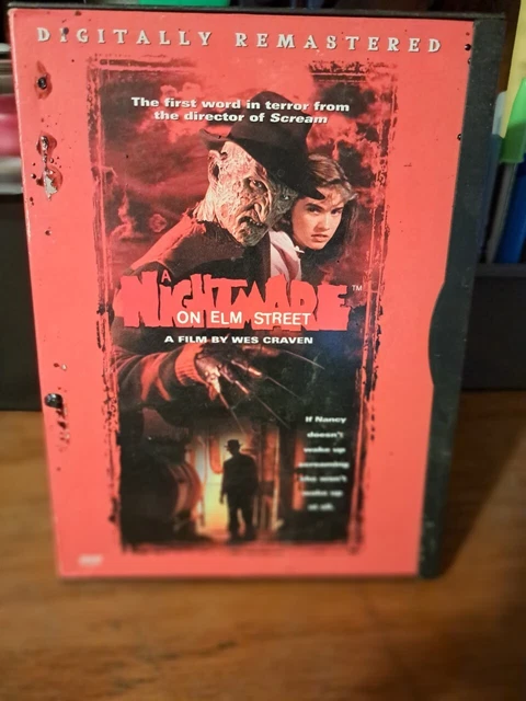 DVD A NIGHTMARE On Elm Street digitally remastered Widescreen $3.99 ...