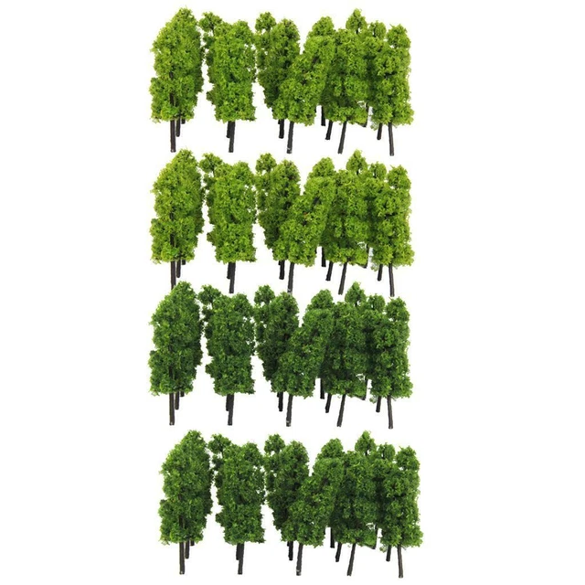 40X MODEL TREES Layout Train Garden Buildings Diorama 1:150 £13.74 ...