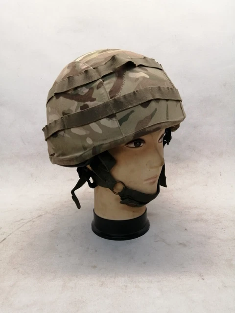BRITISH ARMY MK7 Combat Helmet MEDIUM Ex MOD Surplus With Cover £77.99 ...