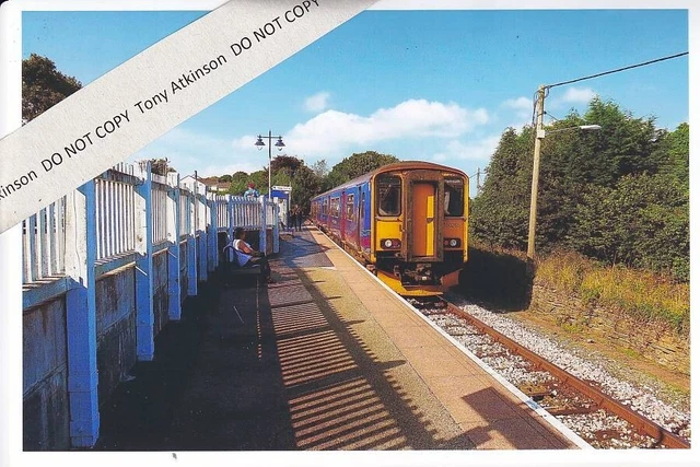 GUNNISLAKE RAILWAY STATION - 2016 View - Plymouth Dmu - Photo Print ...