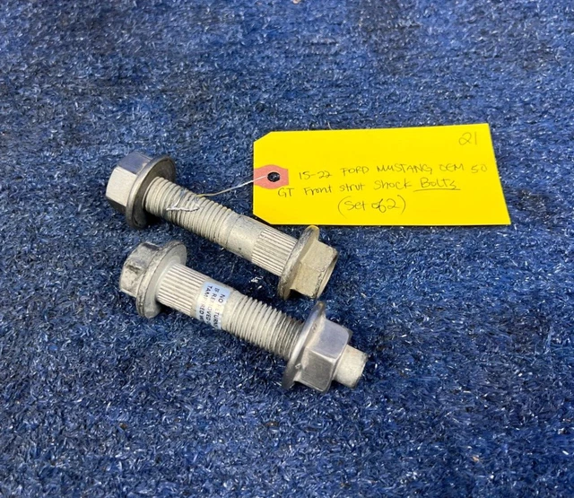 2015 - 2022 Ford Mustang Oem Gt 5.0 Front Strut Shock Bolts - Set Of 2 ...