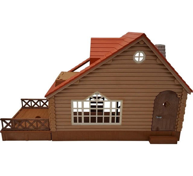 SYLVANIAN FAMILY HOUSE With Removable Roof and Balcony Features T2400 ...