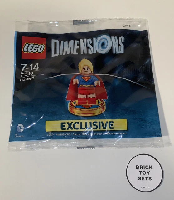 LEGO DIMENSIONS: SUPER Girl Minifigure Polybag (71340). Factory Sealed ...