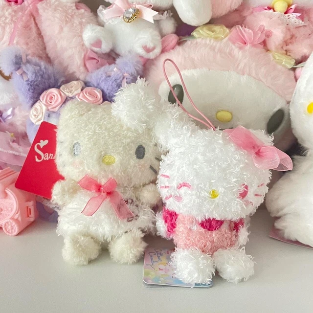 BUNDLE OF 2 hello kitty fluffy mascot plushies £25.00 - PicClick UK