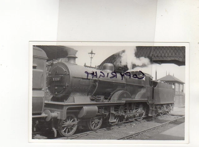 RAIL PHOTO LMS 440 Compound 1120 Beeston station Nottinghamshire MR ...