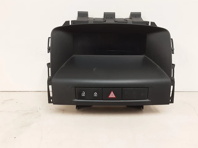 VAUXHALL ASTRA J Mk6 Screen Dispay With Hazard / Lock Switches 13267984 ...
