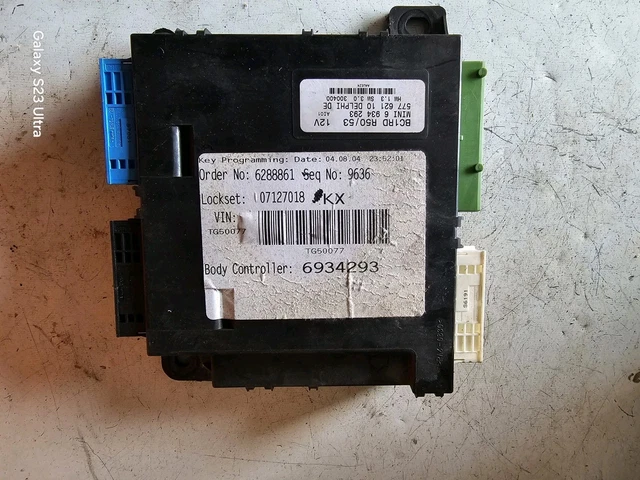 BMW MINI R50 R53 Body Control Module 6934293 £57.92 - PicClick UK