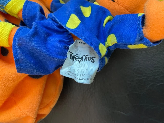 HASBRO THE TWEENIES Small Milo Jake Bella & Fizz On Removable Beanbag ...