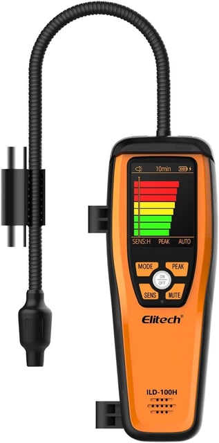 ELITECH HVAC REFRIGERANT Leak Detector Heated Diode Sensor Ild-100h £ ...