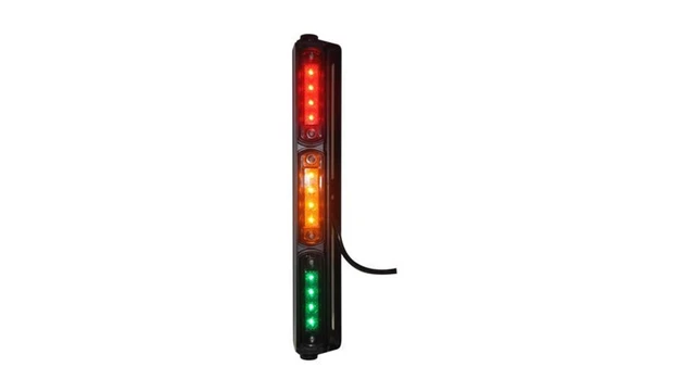 LAMPE DE SIGNALISATION sémaphore LED 3 couleurs 12/24 AC/DC 0,5/1W IP68 ...