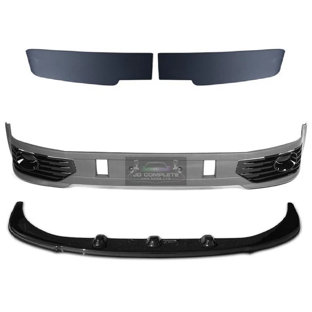 VW T5 T5.1 Sportline Lower Bumper + Lip + Spoiler 2010–2015 Painted in ...