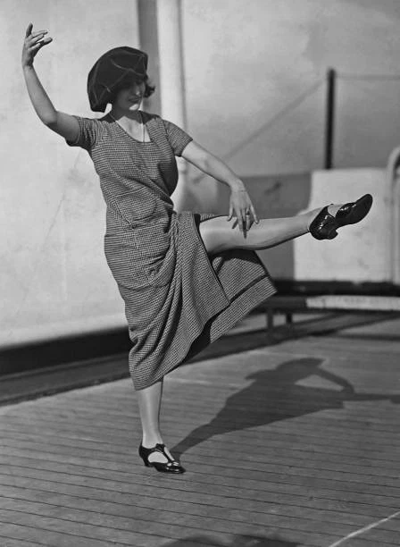 MARGARET FISHER, MARK Strand Theater Ballet, performing a party ma Old ...