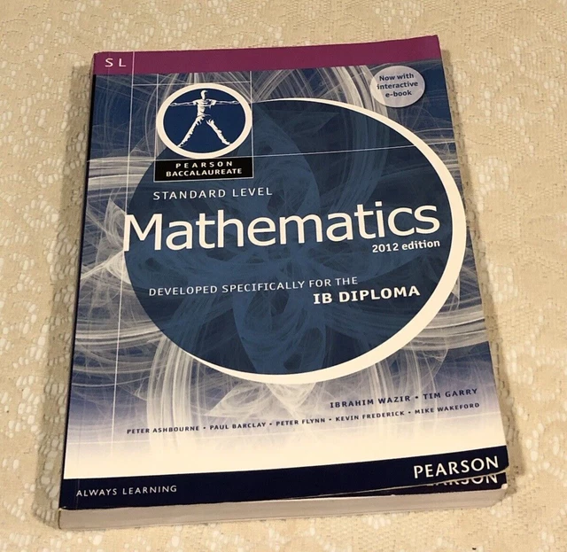 PEARSON BACCALAUREATE STANDARD Level Mathematics Print and Online ...