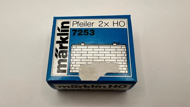 V 103 -2 Pilier Pier Pelare Pilone Pfeiler MARKLIN HO 7253 - 1 Boite de ...