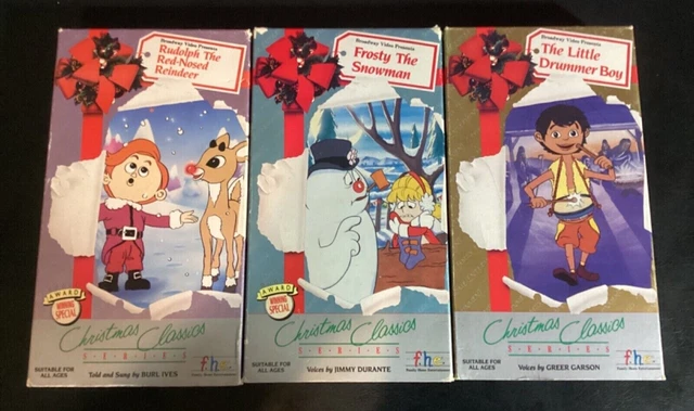 FAMILY HOME ENTERTAINMENT Christmas Classics Series Kids Animated VHS ...