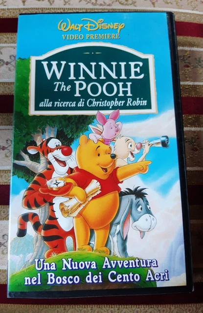 WINNIE THE POOH Alla Ricerca Di Christopher Robin Cento Acri - Vhs ...