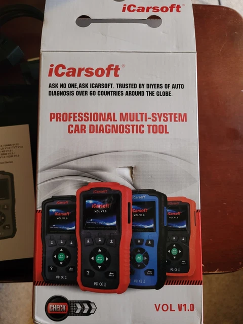 ICARSOFT V1.0 DIAGNOSTIC Tool Scanner OBD £69.90 - PicClick UK