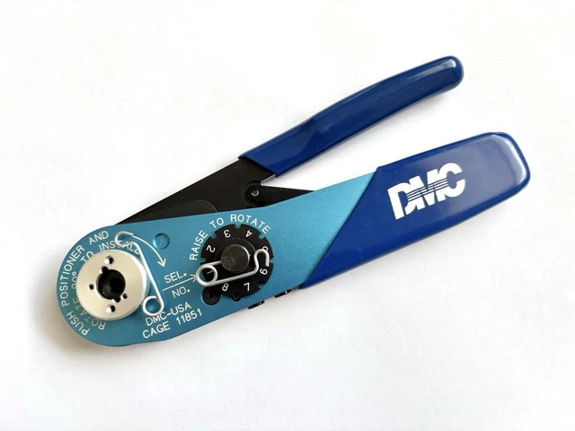 DMC CRIMP TOOL With Three Positioner Turrets New £373.92 - PicClick UK
