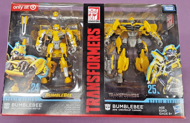 HASBRO E4688 TRANSFORMERS Studio Series 24 & 25 Deluxe Class Bumblebee ...