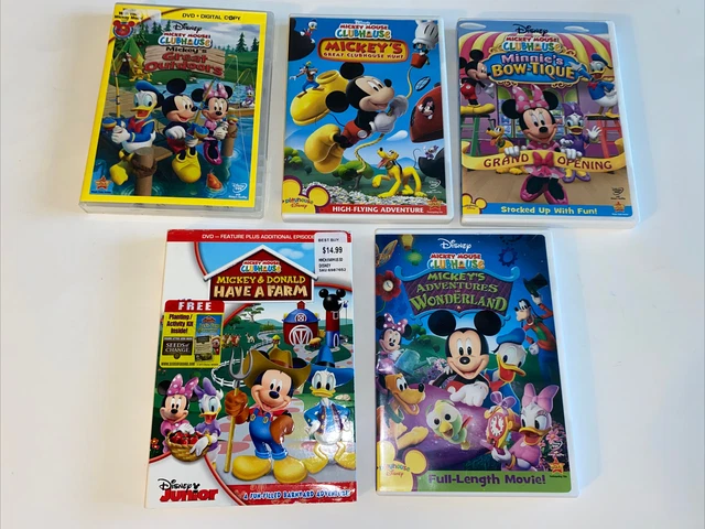 MICKEY MOUSE CLUBHOUSE DVD Lot Of 5 $27.17 - PicClick CA
