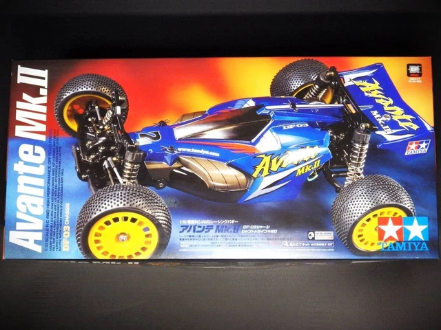 TAMIYA DF-03 AVANTE Mk.2 Chassis Kit Unassembled Inspection Dark Impact ...