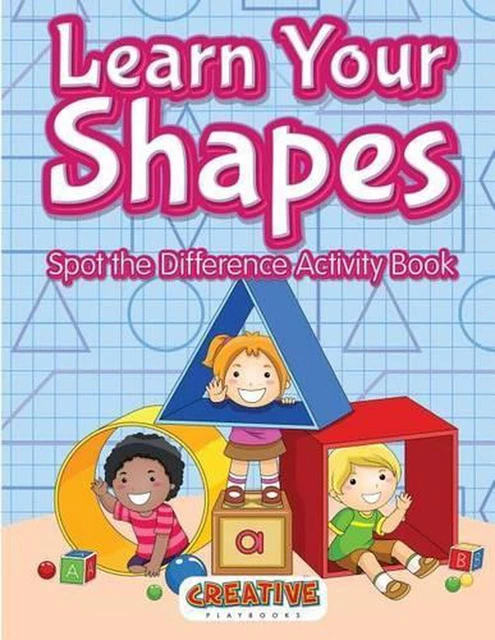 LEARN YOUR SHAPES Spot the Difference Activity Book by Creative ...