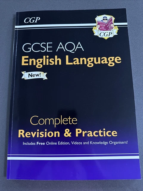 CGP GCSE AQA English Language (Grade 9-1) Complete Revision & Practice ...