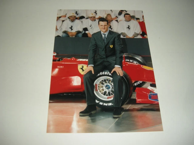 FERRARI ALFA ROMEO F1 Foto " Michael Schumacher Ferrari " 21X15 - Nuova ...