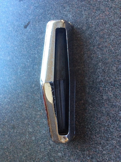 AUSTIN A40 MK1 Rear Bumper Number Plate Light Chrome Cap & Glass Lucas ...