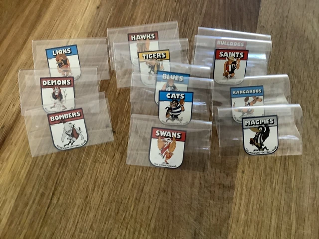 VFL MEMORABILIA RETRO Fitzroy Lions Mini Logo. Full Set Available 🤩 $19 ...
