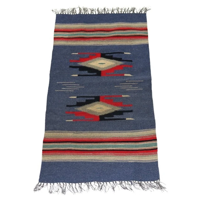 ANTIQUE SOUTHWEST NATIVE American Indian Navajo Woven Wool Rug C1920 ...