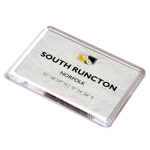 FRIDGE MAGNET - South Runcton, Norfolk - Lat/Long TF6308 EUR 5,60 ...