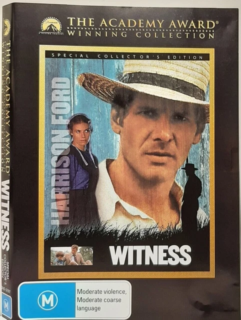 WITNESS - HARRISON Ford, Kelly McGillis, Lukas Haas - DVD £4.16 ...