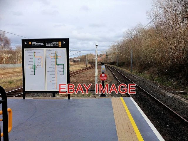 PHOTO GATESHEAD Stadium Metro Station The Southern End Of The Island ...