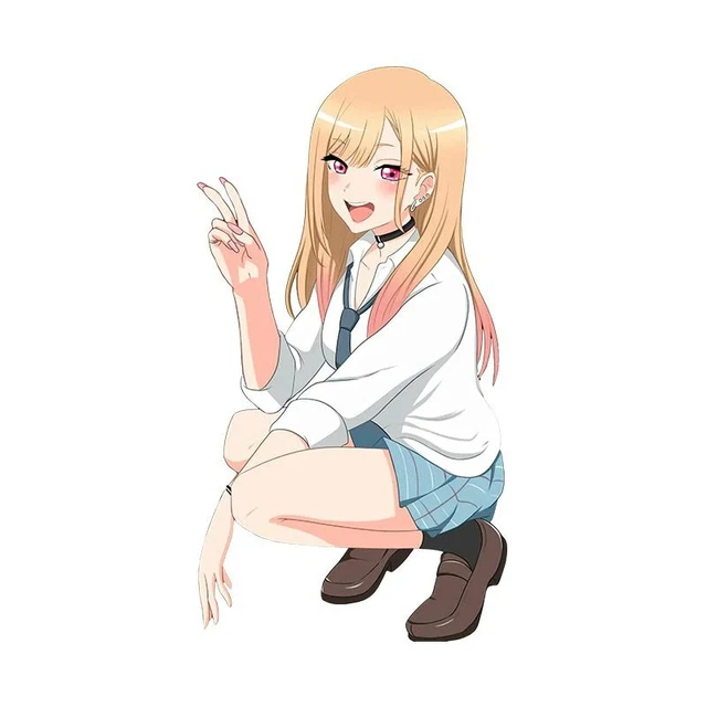 MY DRESS-UP DARLING - Marin Kitagawa Peace Sign 2 Anime Sticker $13.99 ...