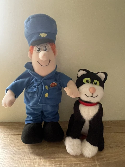 POSTMAN PAT AND Jess The Cat Talking Plush £16.99 - PicClick UK