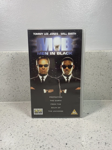 MEN IN BLACK Columbia Tristar VHS 2002 English Movie Collectible Tape ...