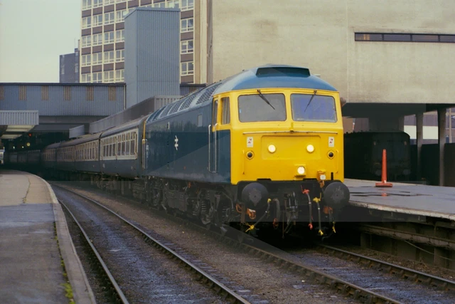 ORIGINAL 35MM NEGATIVE and Print Ex Works Class 47/4 47472 Leeds 1984 ...